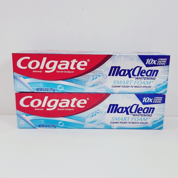 colgate | Bath & Body | 45 Colgate Max Clean Smartfoam With Whitening ...